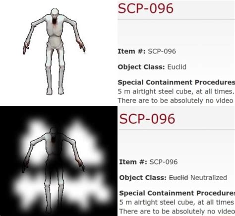 Scp 096 Item Scp 096 Object Class Euclid Special Containment Procedures 5 M Airtight Steel Cube