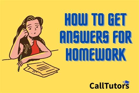 How To Get Answers For Homework