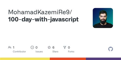 GitHub MohamadKazemiRe Day With Javascript