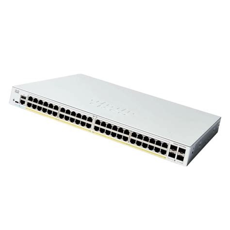 Cisco 48 Ports Ethernet Switch C1000 48fp 4x L New