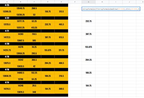 [solved] need better formula for copying select data from a column and