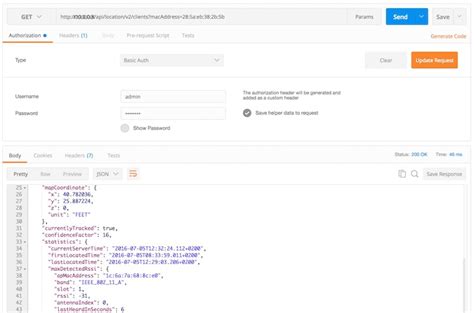 Cisco Connected Mobile Experiences Rest Api Getting Started Guide Release 102 Cisco Cmx Rest