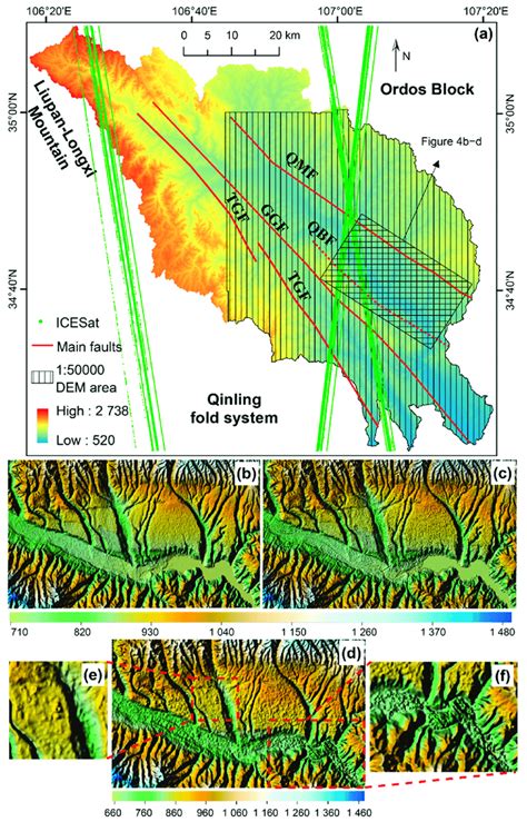 A The Dem Was Generated From Zy3 Satellite Stereo Images In The Download Scientific Diagram