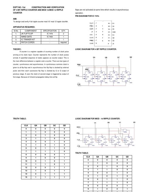 7 Counters Pdf Logic Gate Electricity 7 Counters Pdf Logic Gate Electricity