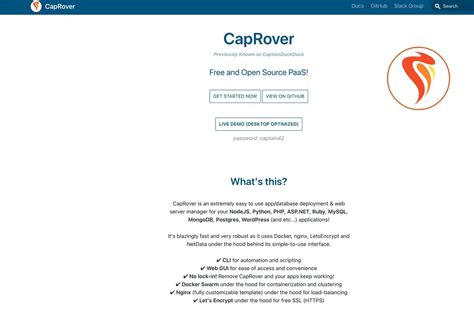 deploying caprover on the tf grid your app environment super