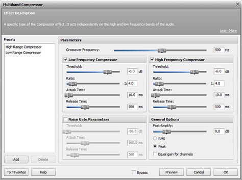 Avs4you Avs Audio Editor Multiband Compressor