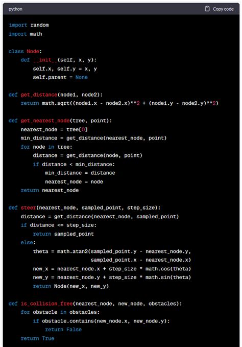 Implementing Path Planning Algorithms For Robots Using Python Awe