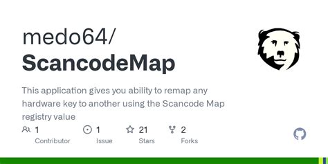 Github Medo64scancodemap This Application Gives You Ability To Remap Any Hardware Key To