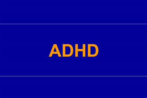 Pdf P2p Slide Deck Module Adhd Ctrhbrescia It · Attention Deficit Hyperactivity Disorder