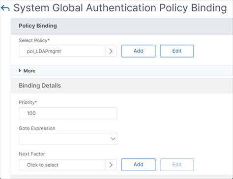 Configure LDAP Authentication On The Citrix ADC Appliance For