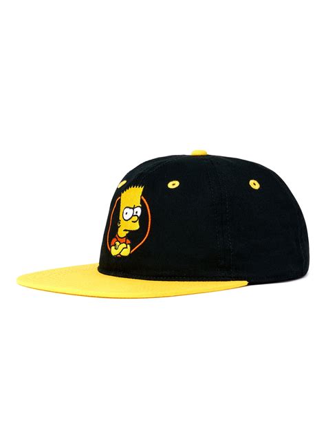 Bart Simpson Mens Snapback Hat