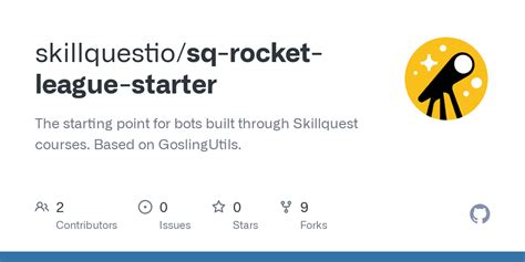 GitHub Skillquestio Sq Rocket League Starter The Starting Point For