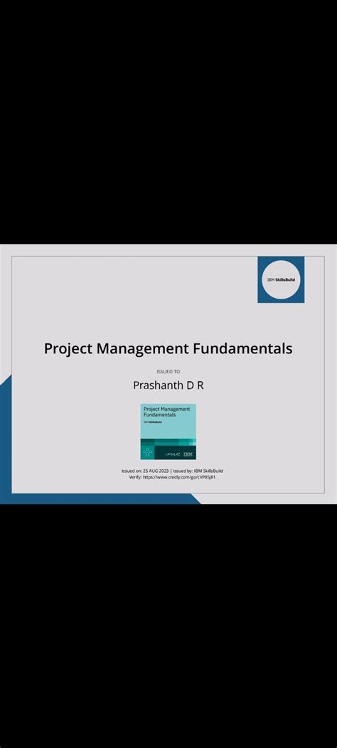 Prashanth D R On Linkedin Projectmanagement Ibm