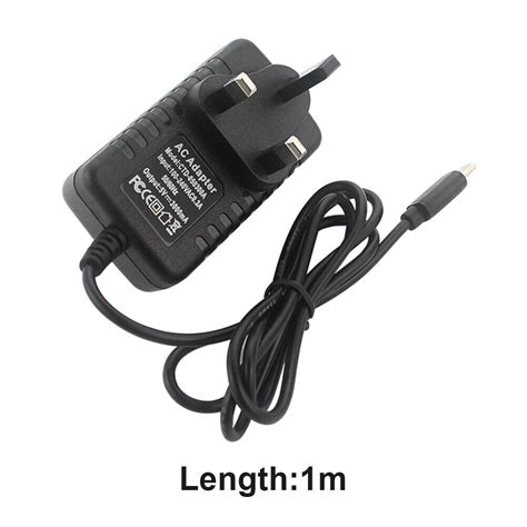 1m Usb Type C Cable 5v 3a Power Supply Adapter Uk For Raspberry Pi 4b Au Ebay
