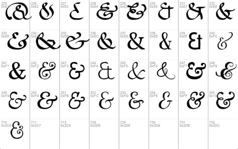 Ampersand Windows Font Free For Personal Commercial Modification