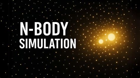 N Body Simulation 300k Colliding Particles In Closed System 4k