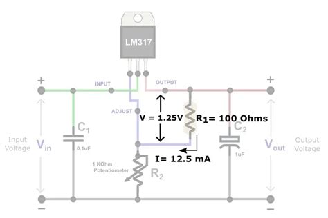 Diy Dc Variable Voltage Regulator Lm317 Lm337 Circuit Diagram