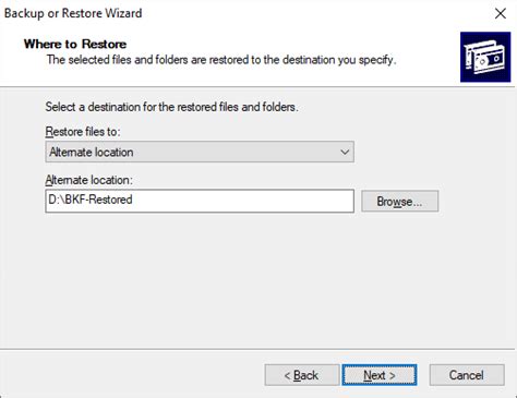 How To Restore NTBackup BKF Files In Windows Winhelponline