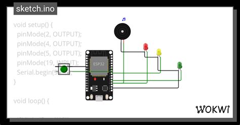 traffic wokwi esp32 stm32 arduino simulator
