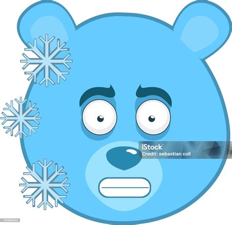 벡터 일러스트 레이 션 머리 그리즐리 곰 만화 겨울 시즌 기후 0에 대한 스톡 벡터 아트 및 기타 이미지 0 갈색 감기와