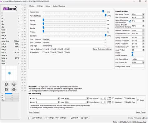 Intersting That Windows Sees 2 Rudders Vpforce Controls