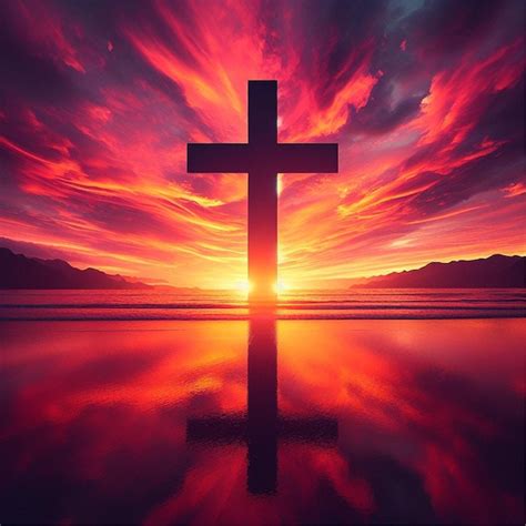 Premium Photo Sunset On The Cross Wallpapers And Images