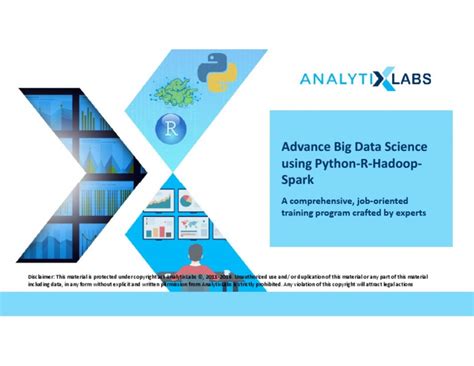 Advance Big Data Science Using Python R Hadoop Spark Advance Big Data
