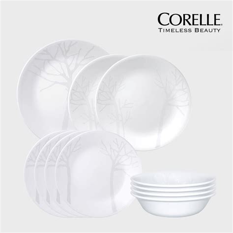 [코렐] 실버트리 원형접시세트 11p 감도 깊은 취향 셀렉트샵 29cm