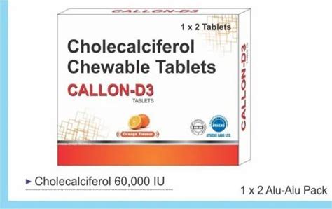 Cholecalciferol Chewable Tablets At ₹ 272 Stripe Calcium Medicine In New Delhi Id 2854129205355