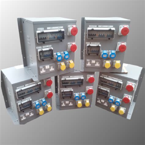 Industrial 240v 110v 5kva Transformer With 4 16a Ip44 Panel Sockets Starling Enterprises
