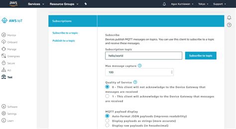 Testing Lambda From Greengrass Learning Aws Iot Book