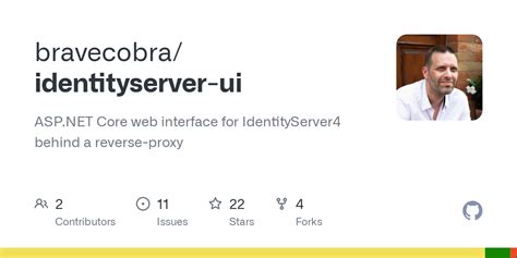 Github Bravecobraidentityserver Ui Aspnet Core Web Interface For