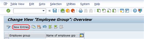 SAP HR Define Employee Group In SAP