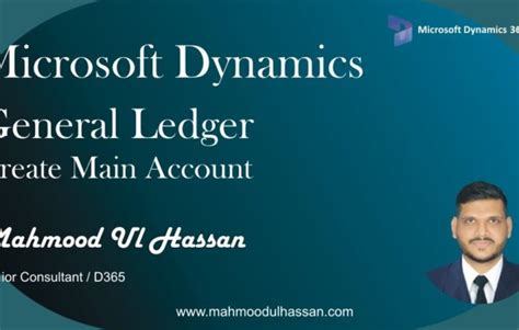 Microsoft Dynamics 365 General Ledger Create A Financial Dimension