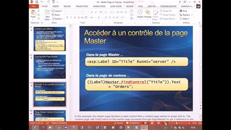 Master Page Themes ASP NET YouTube
