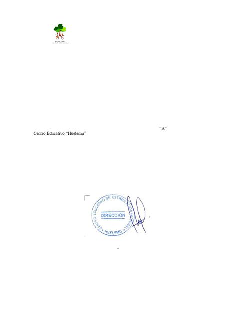 Oficio Salida Pedagógica Pdf Aprendizaje