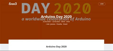 arduino day 2020 adiado para uma data ainda não definida arduino e eletrônica