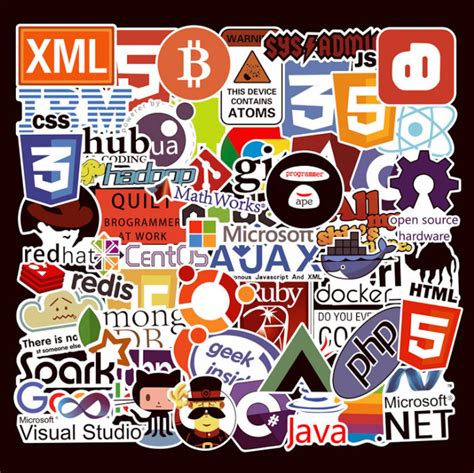 50 Pcs Java Programming Sticker Pack Laptop Suitcase Stickers Etsy