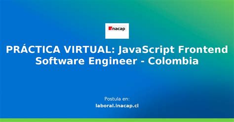 prÁctica virtual javascript frontend software engineer colombia