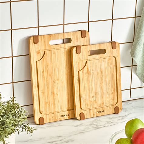 Karaca Roy Bamboo 2li Pro Kesme Tahtası Karaca