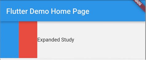 Flutter Row Column Flexible Expanded 아는 개발자