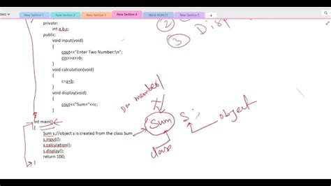 C Class 2 OOP Concept Class Object Demo Program Abstraction