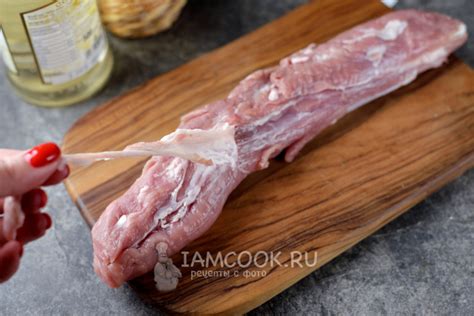 Свиная вырезка запечённая в духовке целиком — рецепт с фото пошагово