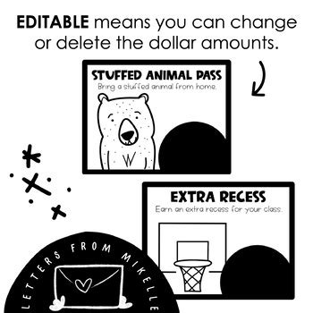 Reward Coupons Class Store Class Dojo Points By Letters From Mikelle