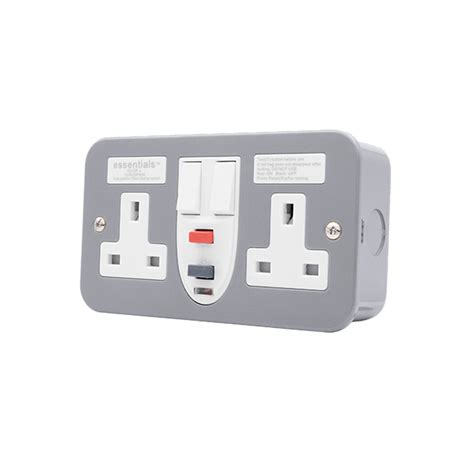 Click Clrcdp036 Cliock Metal Clad 2 Gang Type A Passive Rcd
