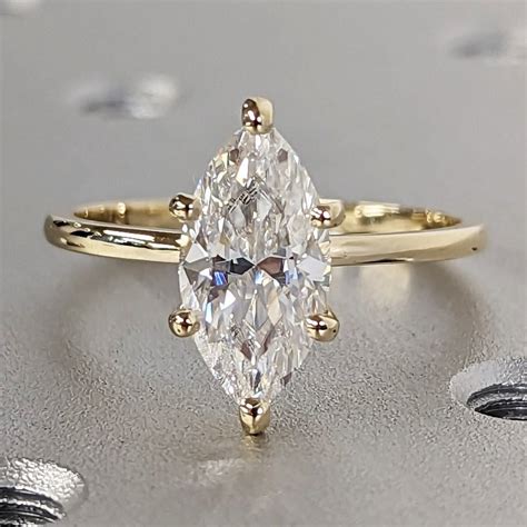 Marquise Diamond Ring 4 Carat Etsy