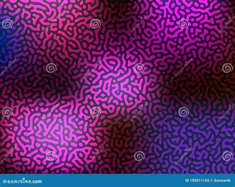 generative algorithm psychedelic background reaction diffusion or