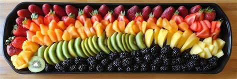 Deluxe Fruit Platter Featuring Assorted Fruits Premium Ai Generated Image