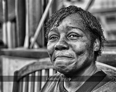 Homeless Woman Black