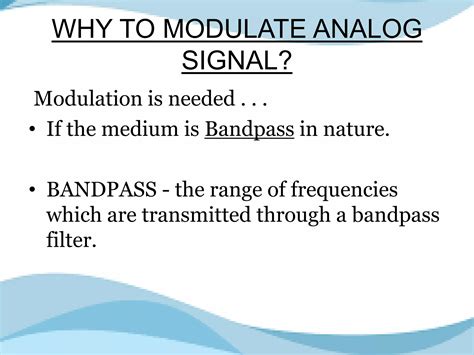 Analog To Analog Conversion Amplitude Modulation Pptx Technology